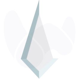 Clear Teardrop Bevel, 4-1/2" x 2-3/4" x 5-3/4"