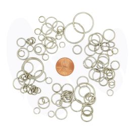 Jump Rings Mixed Sizes 1 oz. bag