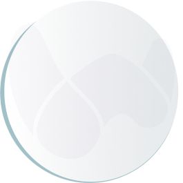 Pre-Cut Glass Circle, 3"