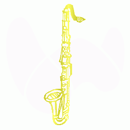 Saxophone Jumbo Musical Instrument Filigree