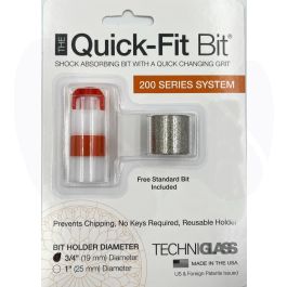 Quick-Fit Bit System 200 Series Holder & 3/4" STD Grinding Bit