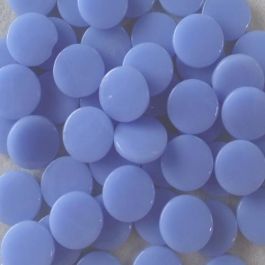 ECO FRIENDLY RECYCLED GLASS TILE 18mm Round - PERIWINKLE BLUE
