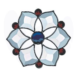 Snowflake Bevel Cluster 1