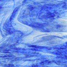 Youghiogheny Light Blue and Dark Blue Stipple Glass